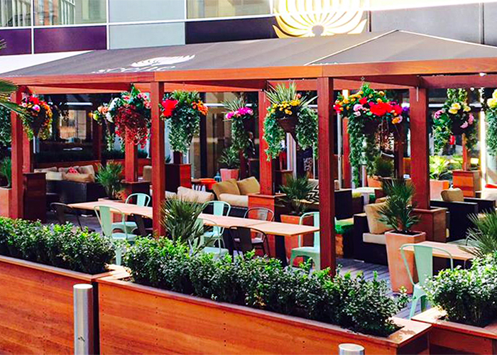 Hand Crafted Timber Terrace Awnings | Morco Blinds