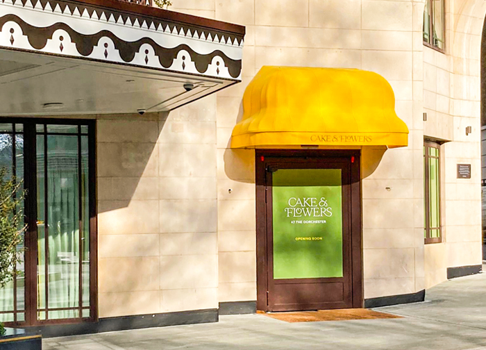 Special Entrance Canopy Designed for Iconic Dorchester Hotel | Morco Blinds